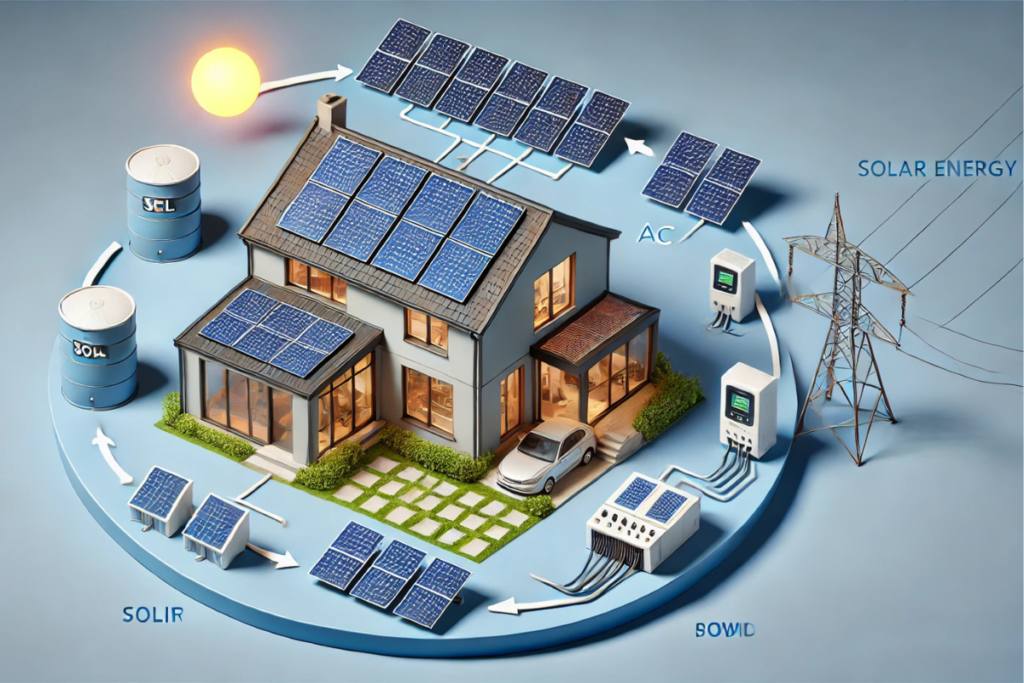 How Does Solar Energy Work Diagram Step By Step: A Simple Explanation ...